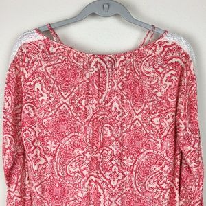 Chelsea & Theodore | Tops | Chelsea Theodore Lace Embroidered Long ...